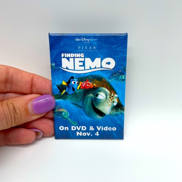 Disney | Other | Disney Finding Nemo Button Pin | Poshmark